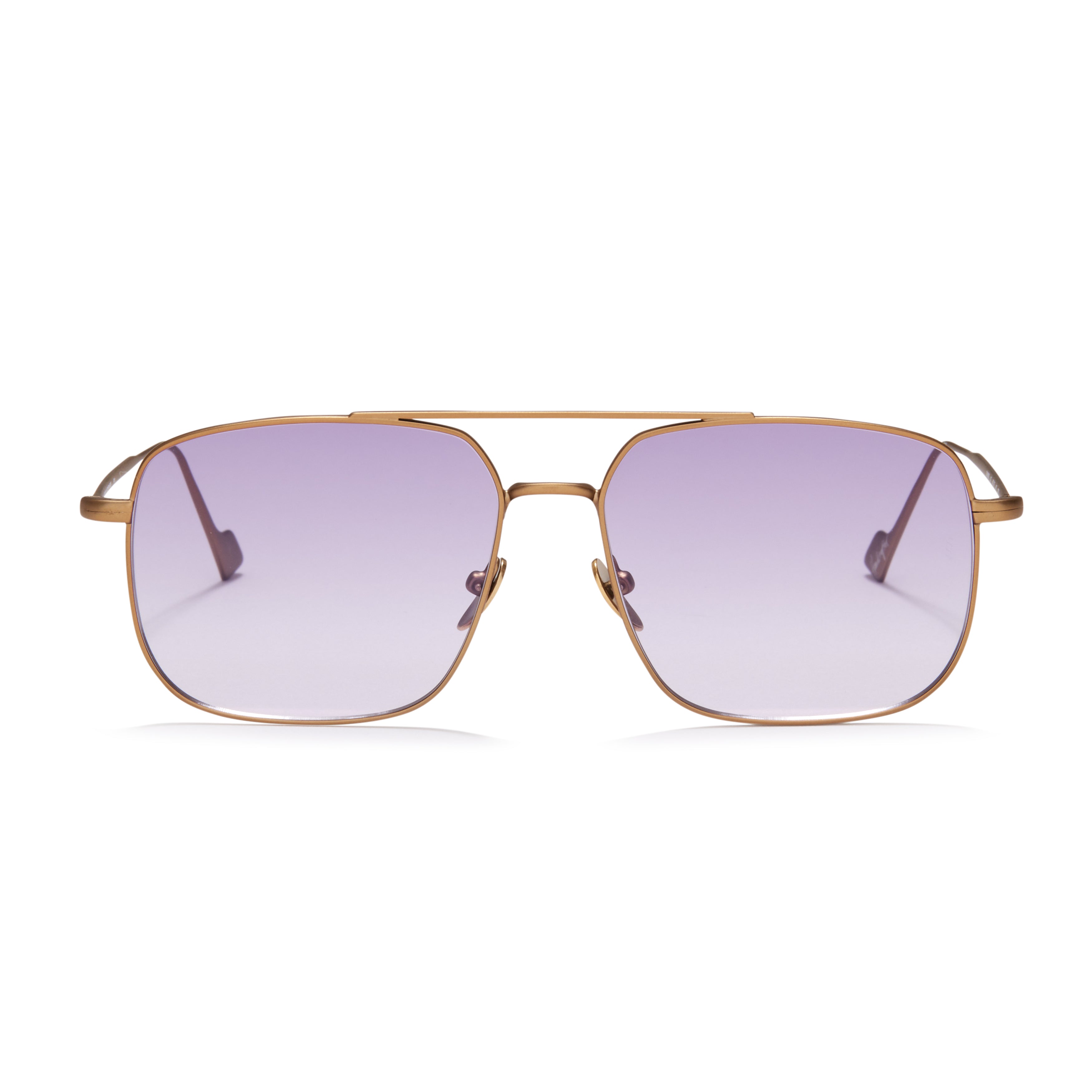 Andy Gold | Unisex Aviator Metal Sunglasses | Sunday Somewhere in Gold ...